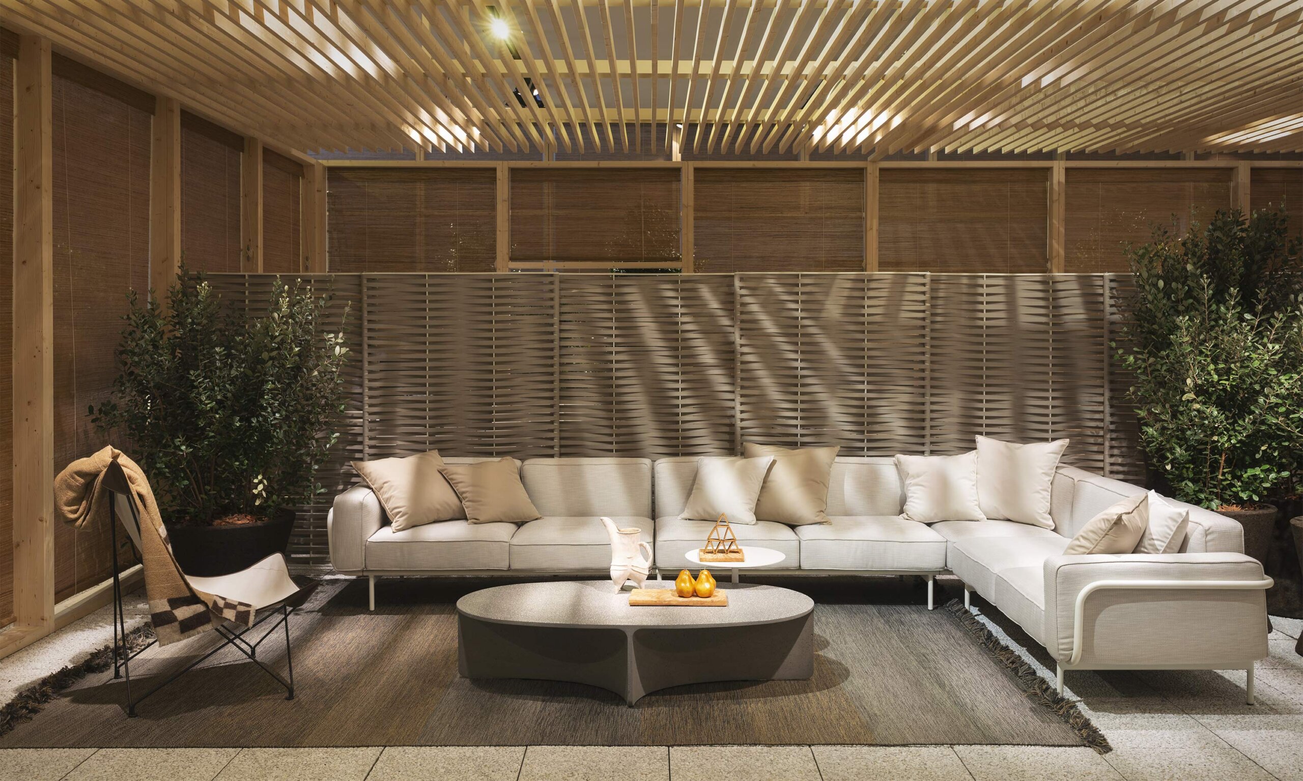 Natural Emotion: at the 2023 Salone, the RODA collections in an enchanting garden setting - Roda