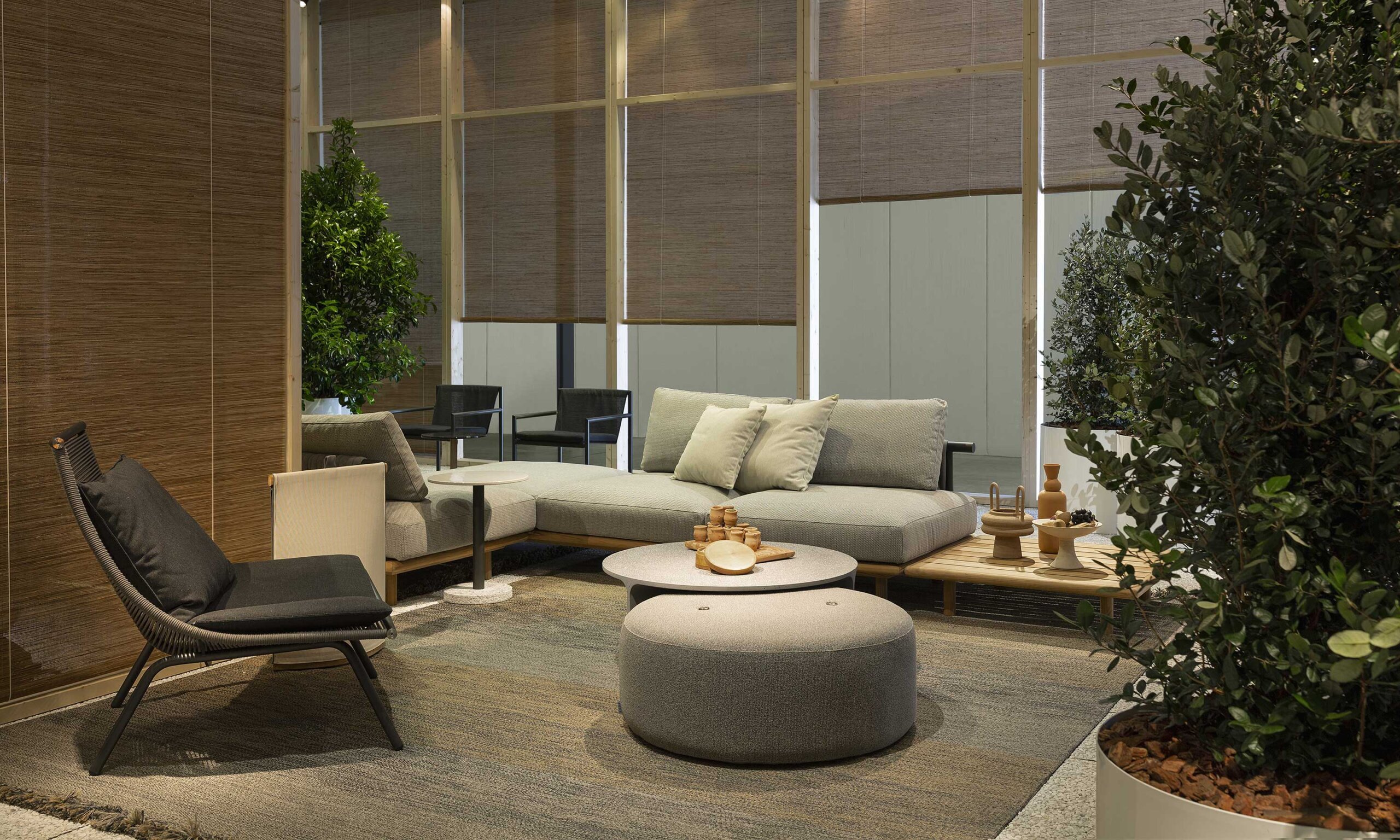 Natural Emotion: at the 2023 Salone, the RODA collections in an enchanting garden setting - Roda