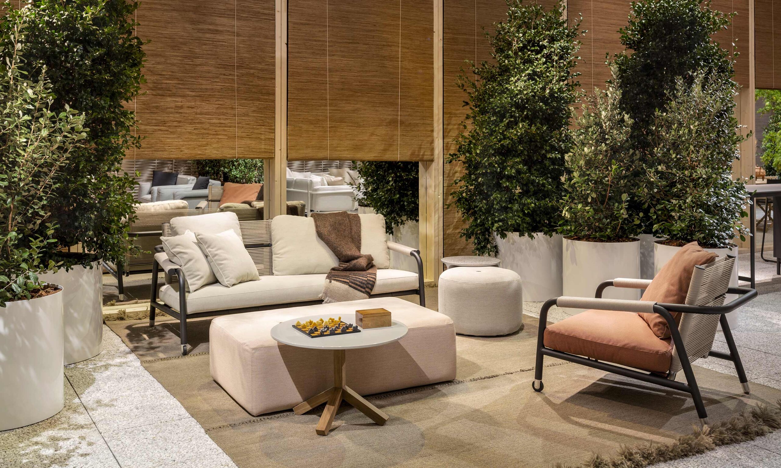 Natural Emotion: at the 2023 Salone, the RODA collections in an enchanting garden setting - Roda