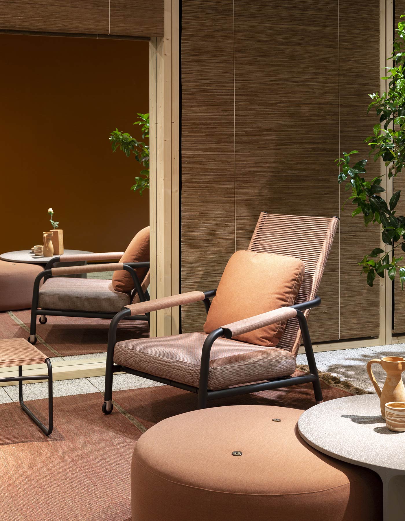 Natural Emotion: at the 2023 Salone, the RODA collections in an enchanting garden setting - Roda