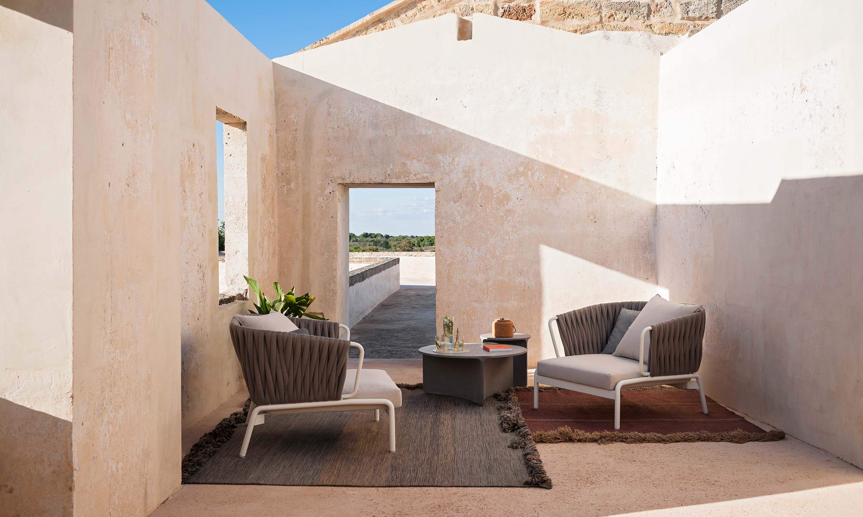 SPOOL Collection | Outdoor Furniture Sofa Set | RODA