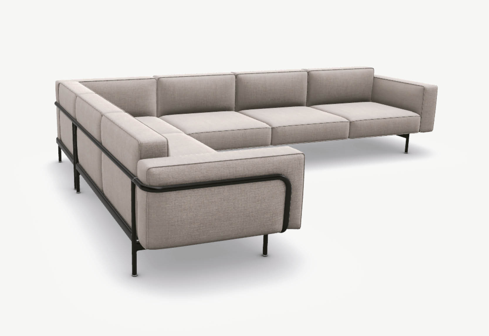 ESTENDO: Sofá Modular de Exterior en Aluminio | RODA